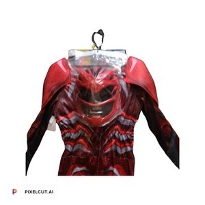 Power Ranger | Costumes | Power Rangers Movie Version Kids Red Ranger ...